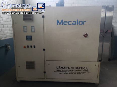 Camara estufa climática Mecalor - Camargo Industrial - Máquinas Usadas